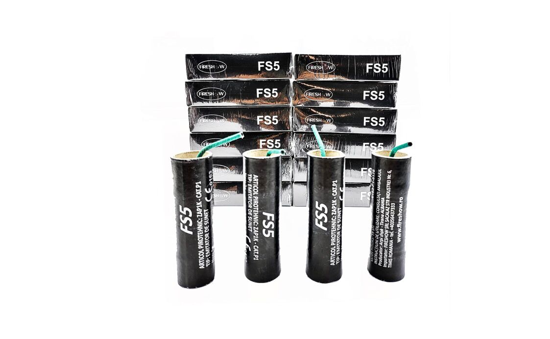 PETARDE FS5 NEW 2023 SET 4 BUC – ARTIFICII EVENIMENTE ONLINE